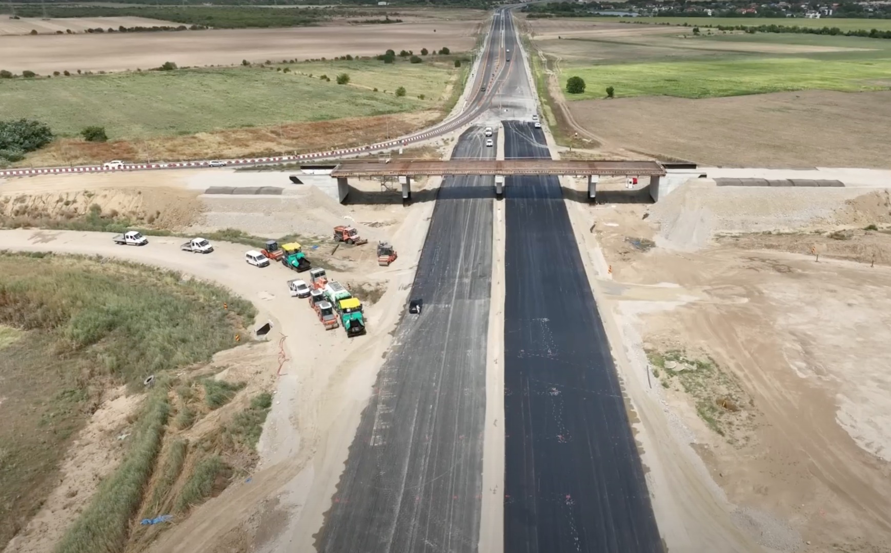 VIDEO Autostrada A0 Nord. Cele mai noi imagini de pe lotul 3 Afumați – Pantelimon, construit de ...